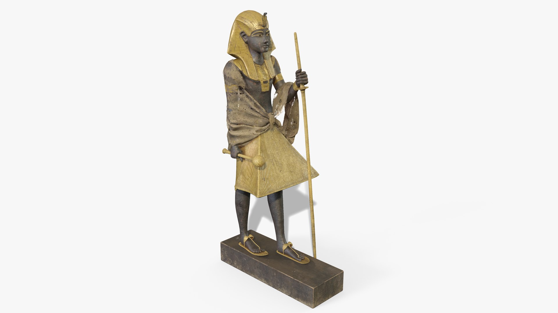 3D модель Tutankhamun Guardian - Elder Brother - TurboSquid 1926591