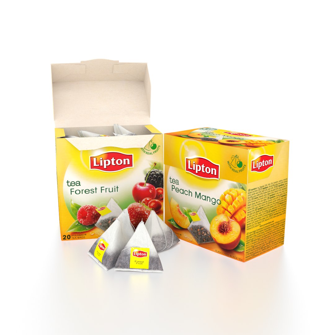 Tea Lipton Pyramid 3d Model