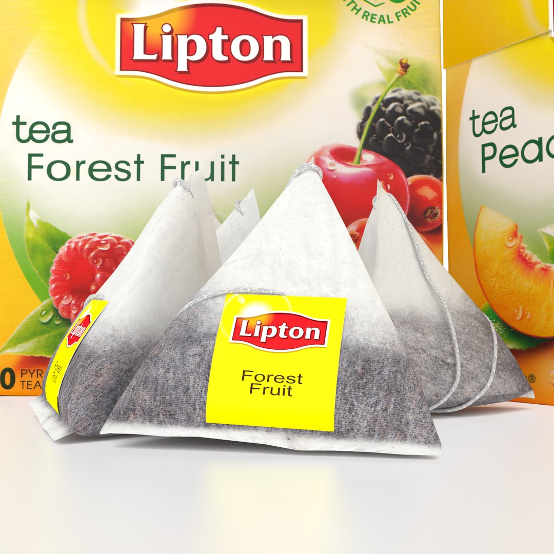 Tea Lipton Pyramid 3d Model