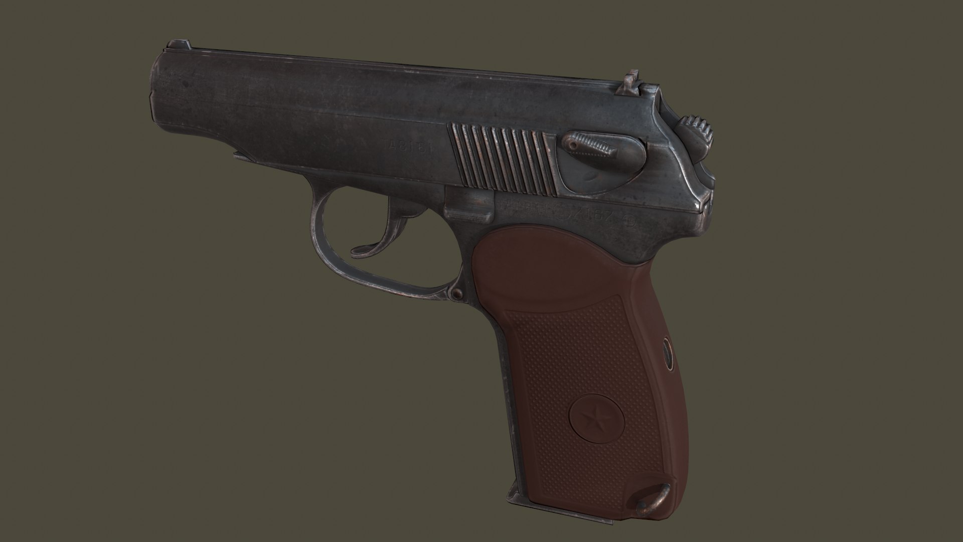 3D makarov games model - TurboSquid 1518796