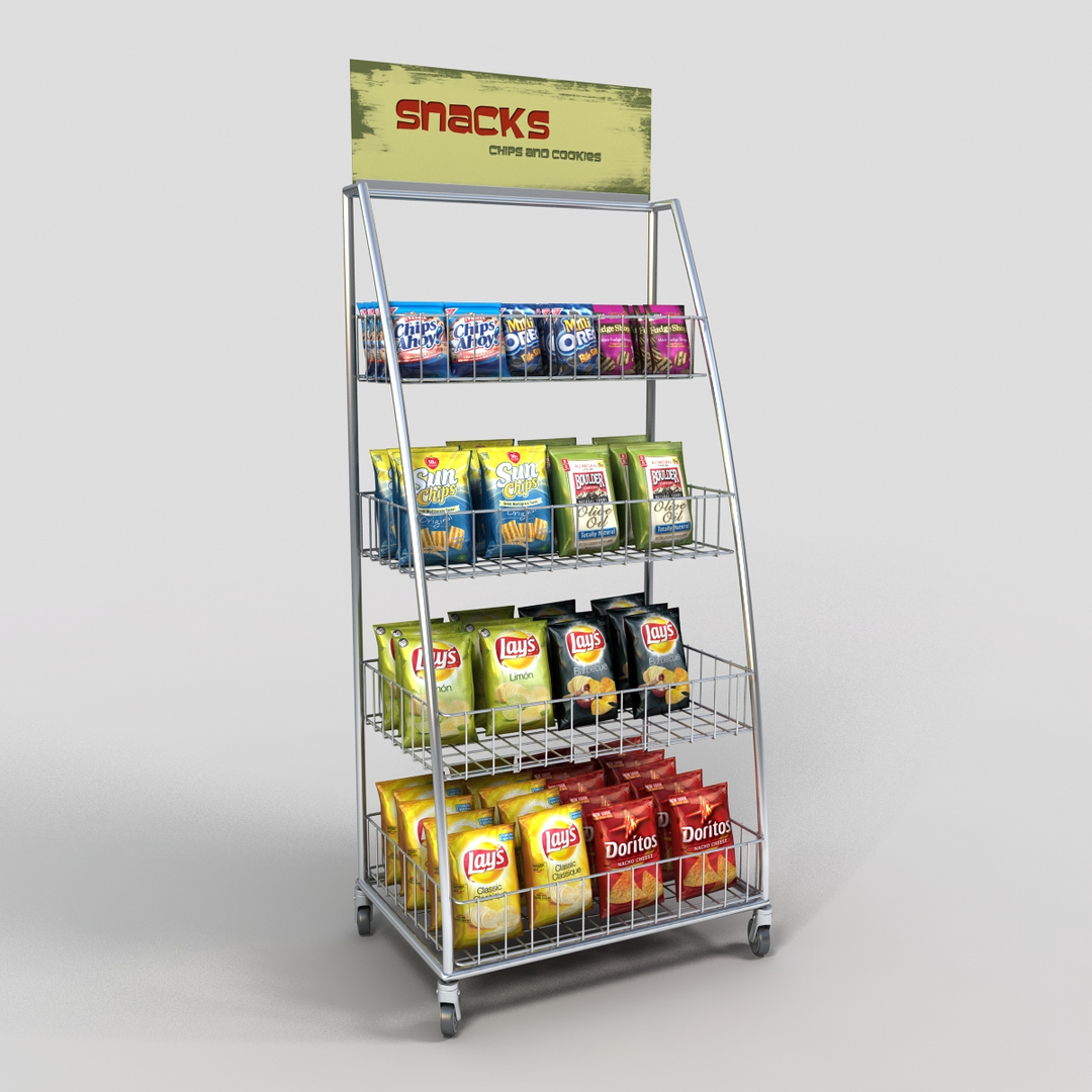 3d Model Chip Display