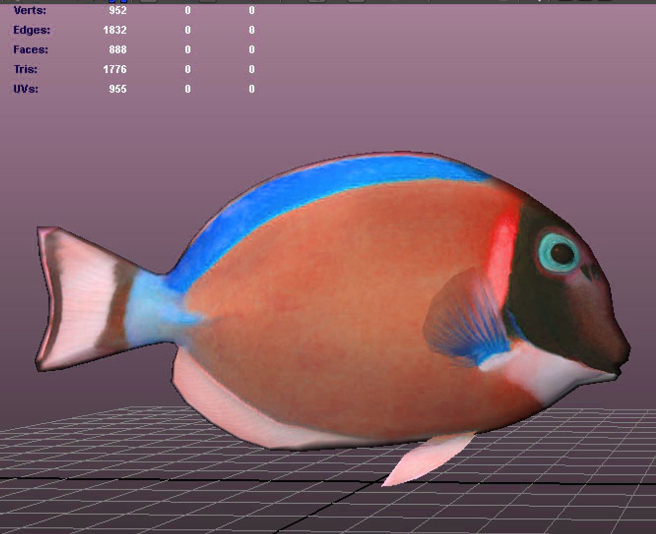 Powder tang red 3D model - TurboSquid 1244943