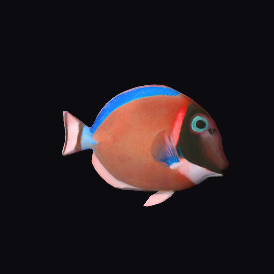 Powder tang red 3D model - TurboSquid 1244943