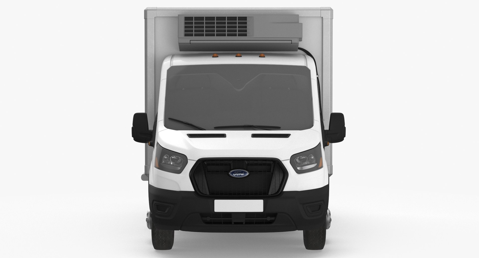 Ford Transit F350HD 2020 Reefer 3D model - TurboSquid 2029436