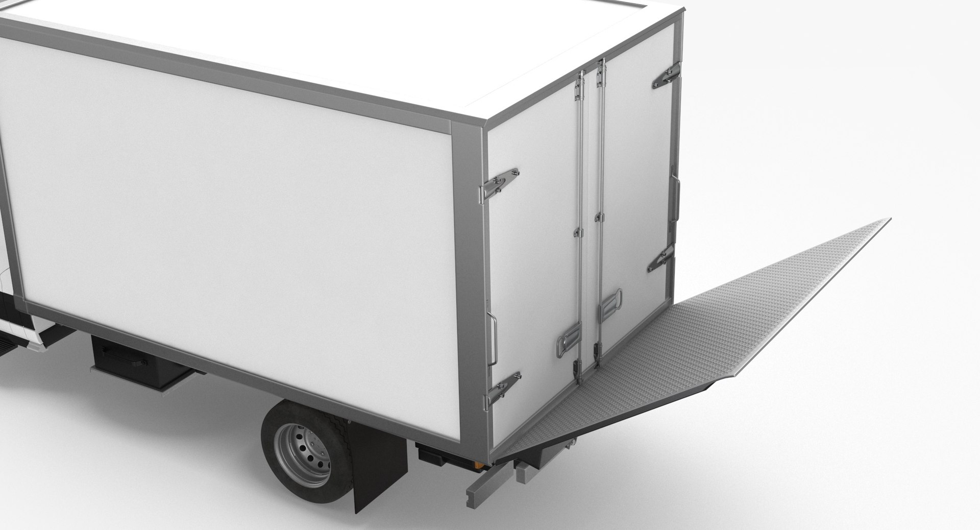 Ford Transit F350HD 2020 Reefer 3D model - TurboSquid 2029436