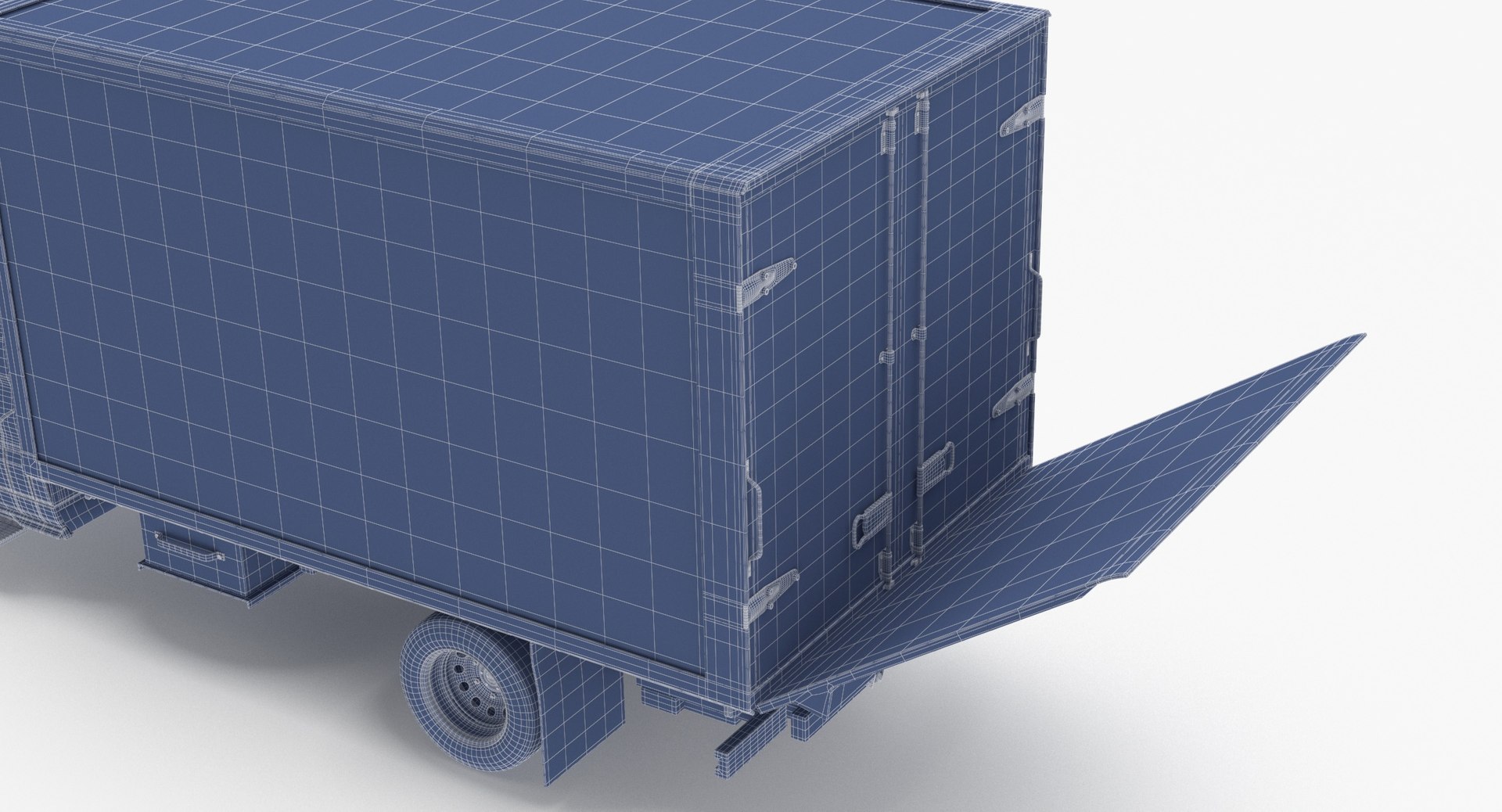 Ford Transit F350HD 2020 Reefer 3D model - TurboSquid 2029436