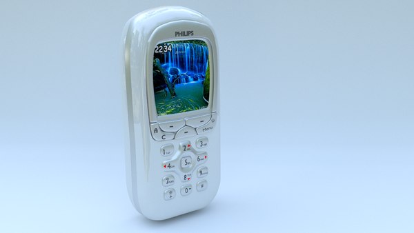 philips mobile 3d model