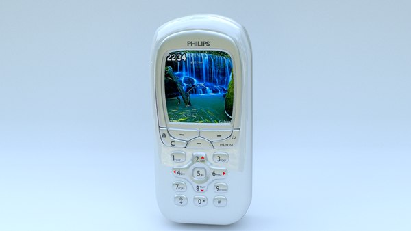 philips mobile 3d model