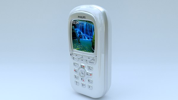 philips mobile 3d model