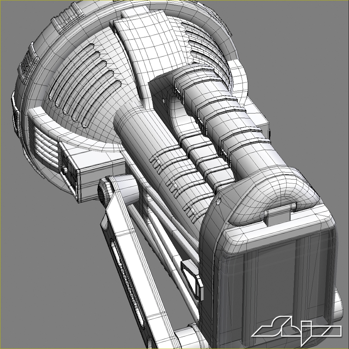 3d spotlight rwl10 model