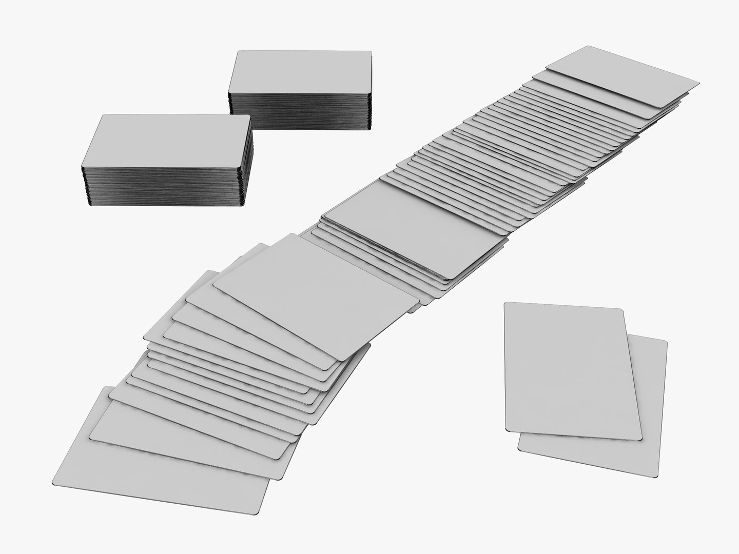 Playing Cards 3D Model - TurboSquid 1700947