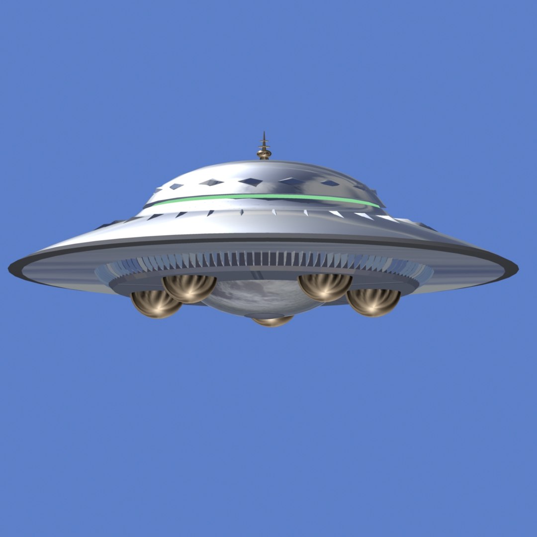 Flying Saucer 3d Model