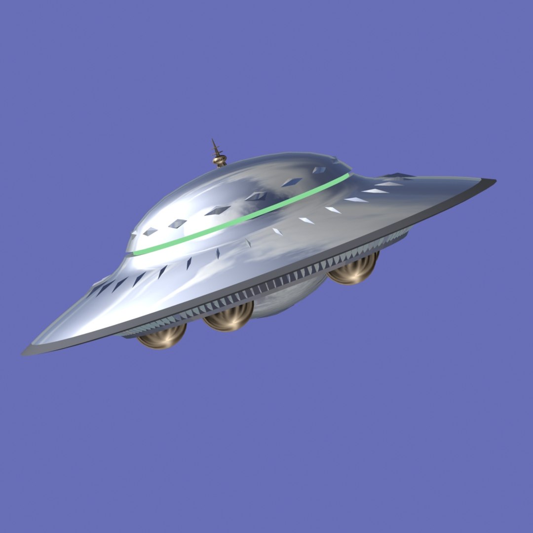 Flying Saucer 3d Model
