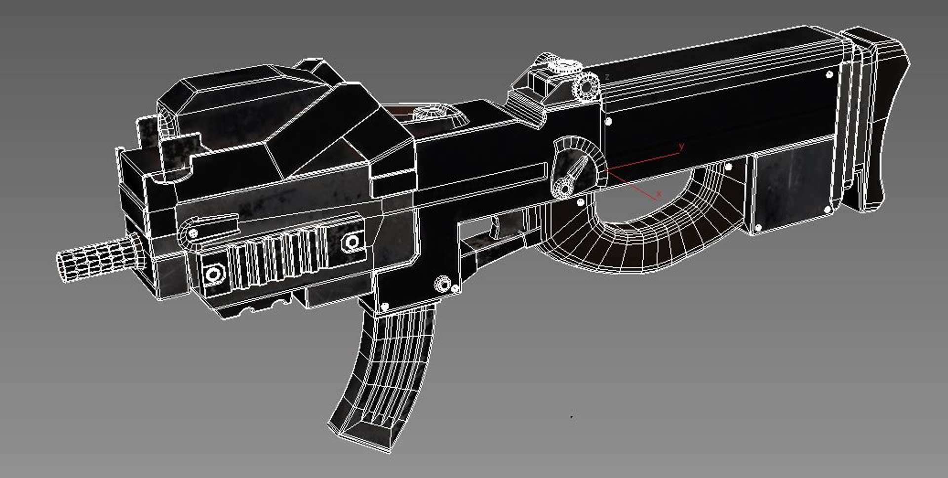 3D Machine Gun Model - TurboSquid 1302617