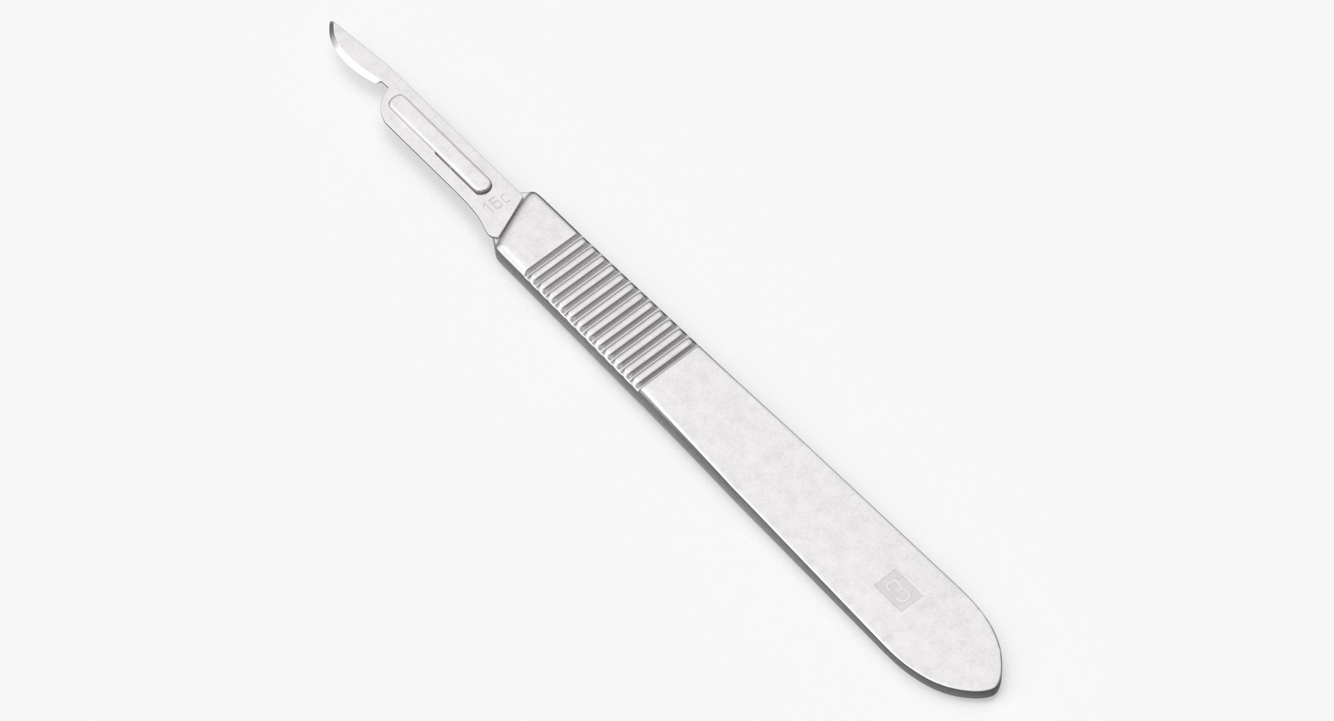 3D Scalpel 15c model - TurboSquid 1997039