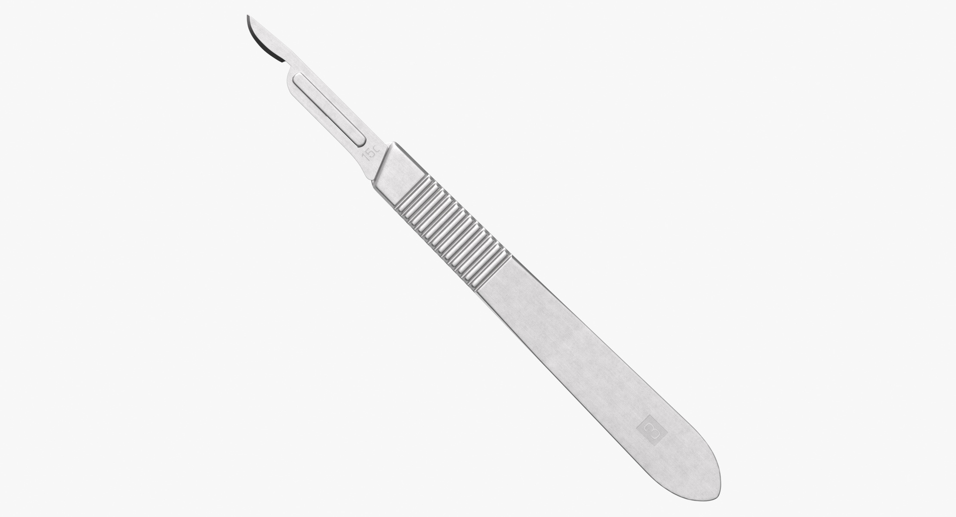 3D Scalpel 15c Model - TurboSquid 1997039