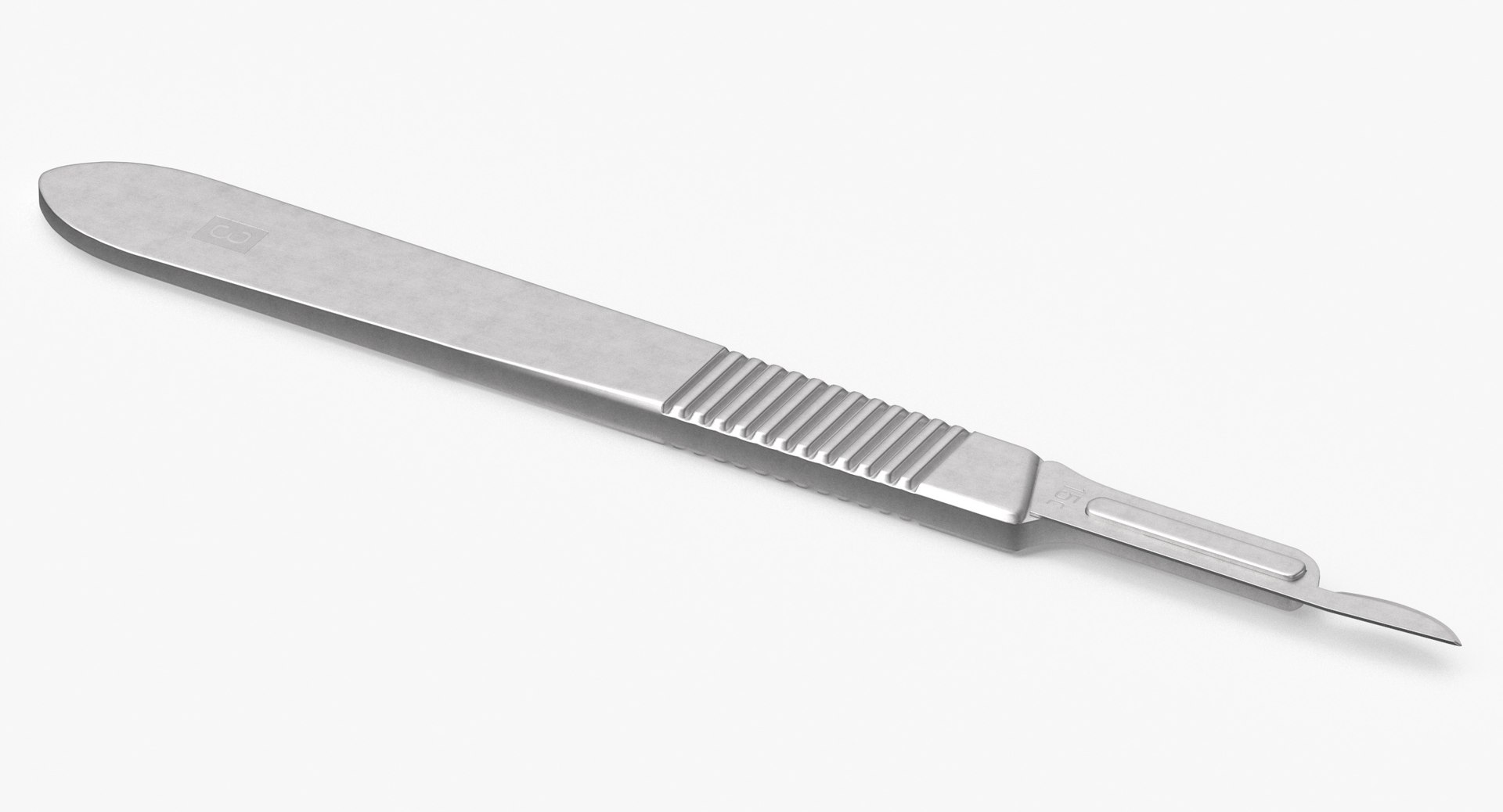 3D Scalpel 15c Model - TurboSquid 1997039