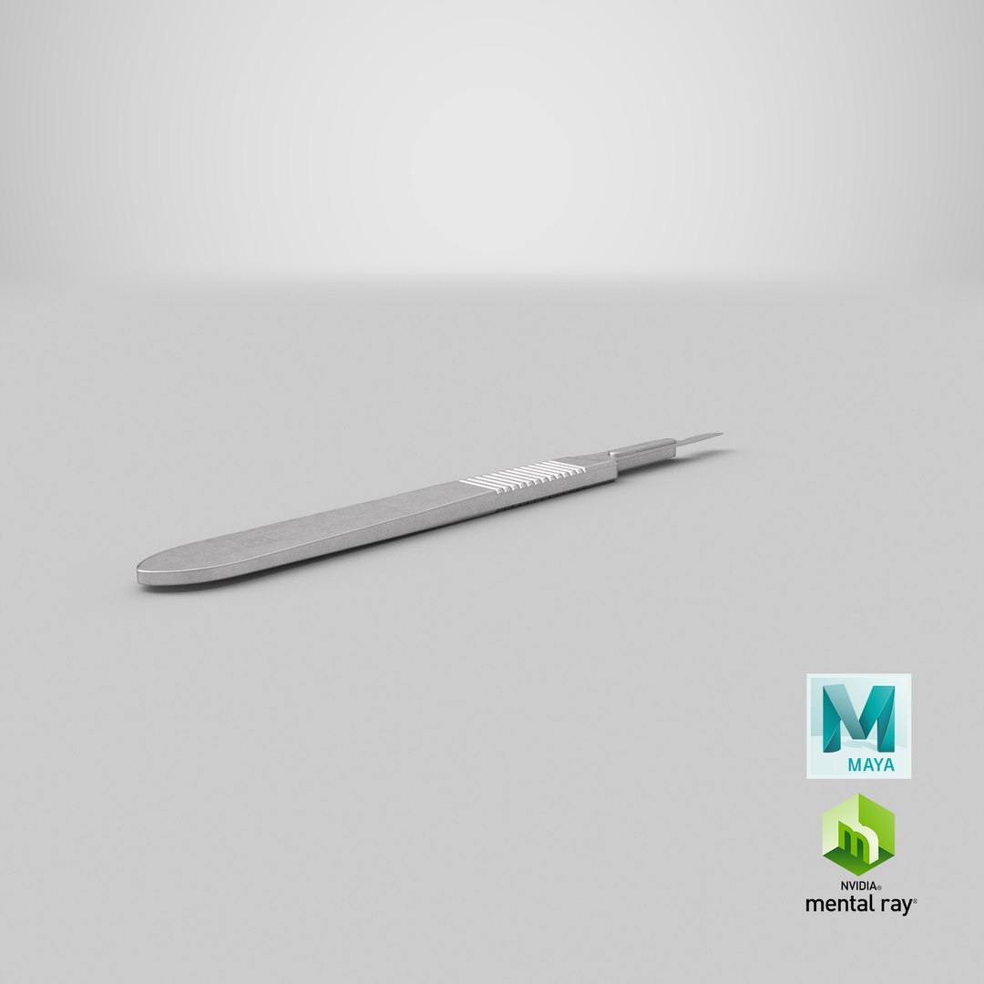 3D Scalpel 15c Model - TurboSquid 1997039