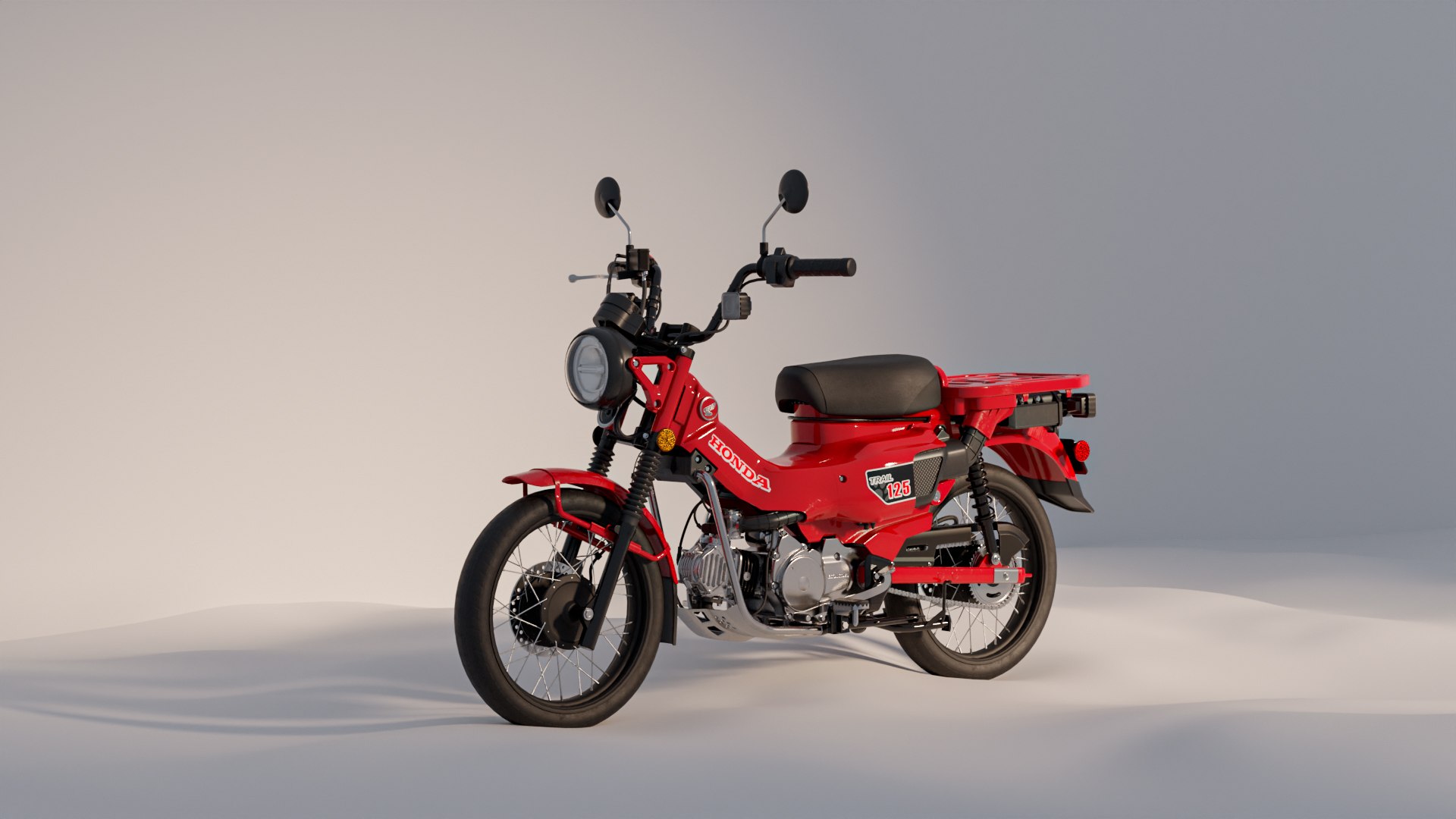 3D model Honda Hunter Cub - TurboSquid 1995952