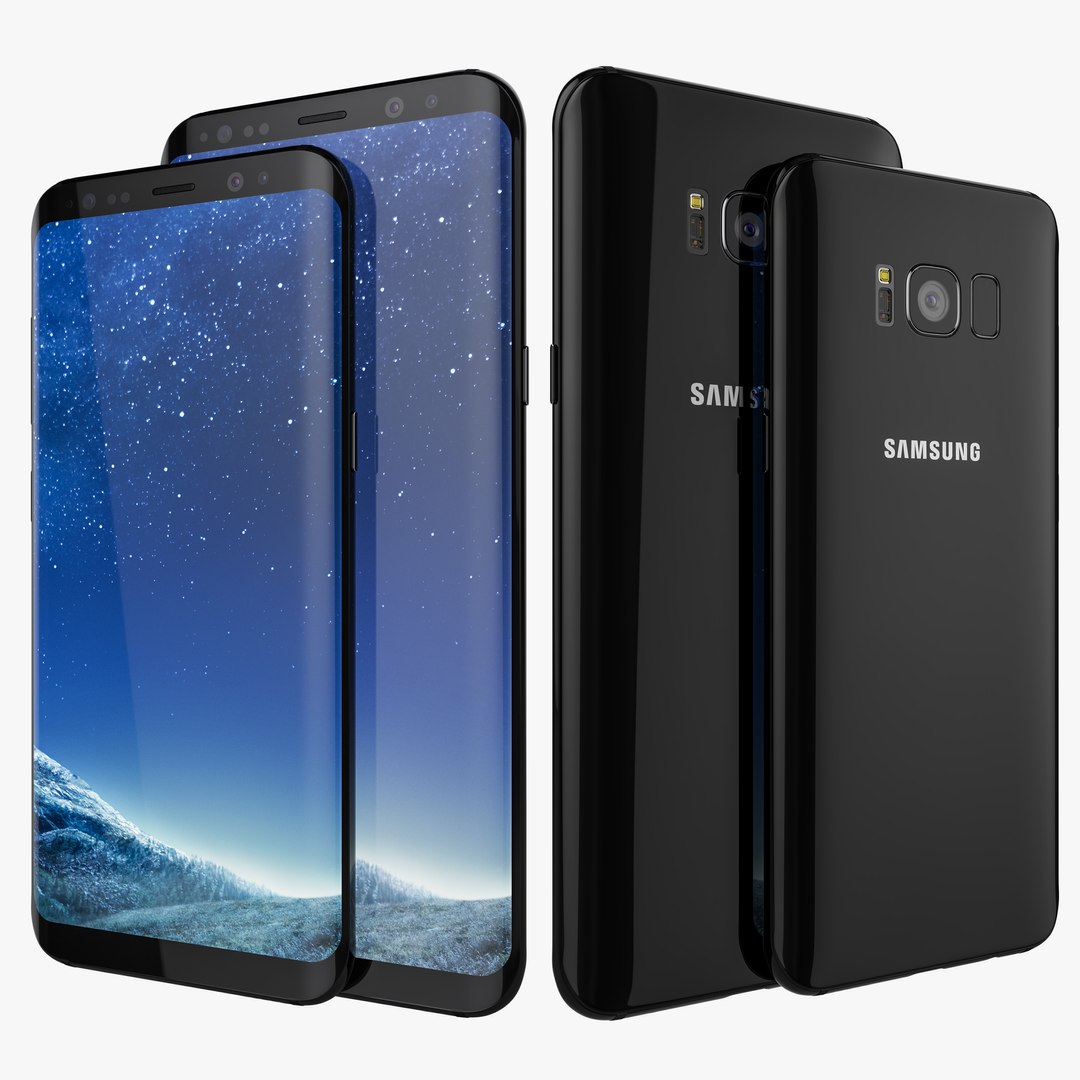 Flagship Smartphone Samsung Galaxy 3D Model | 1143123 | TurboSquid