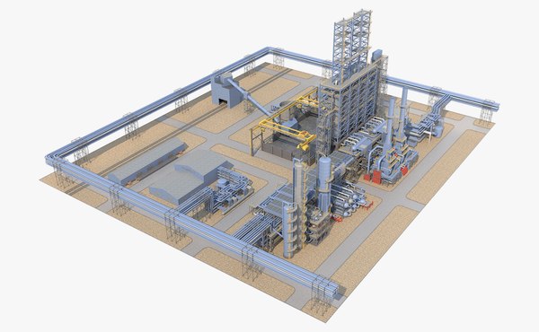 Power Plants 3D Models for Download | TurboSquid