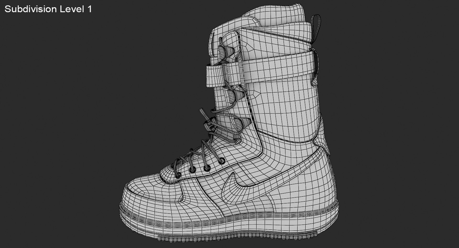 Nike Zoom Force 1 3D - TurboSquid 1269107
