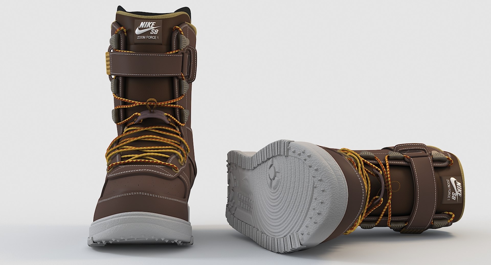 Nike Zoom Force 1 3D - TurboSquid 1269107