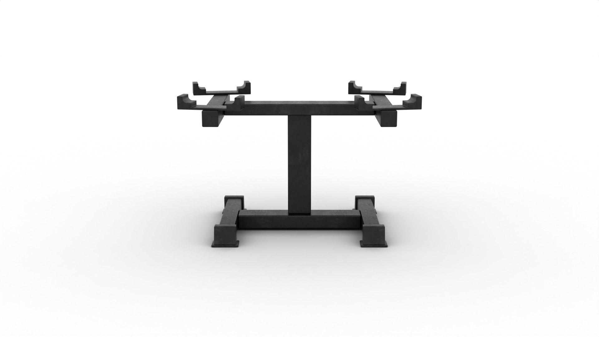 Adjustable Dumbbell Rack 3D Model - TurboSquid 2208724