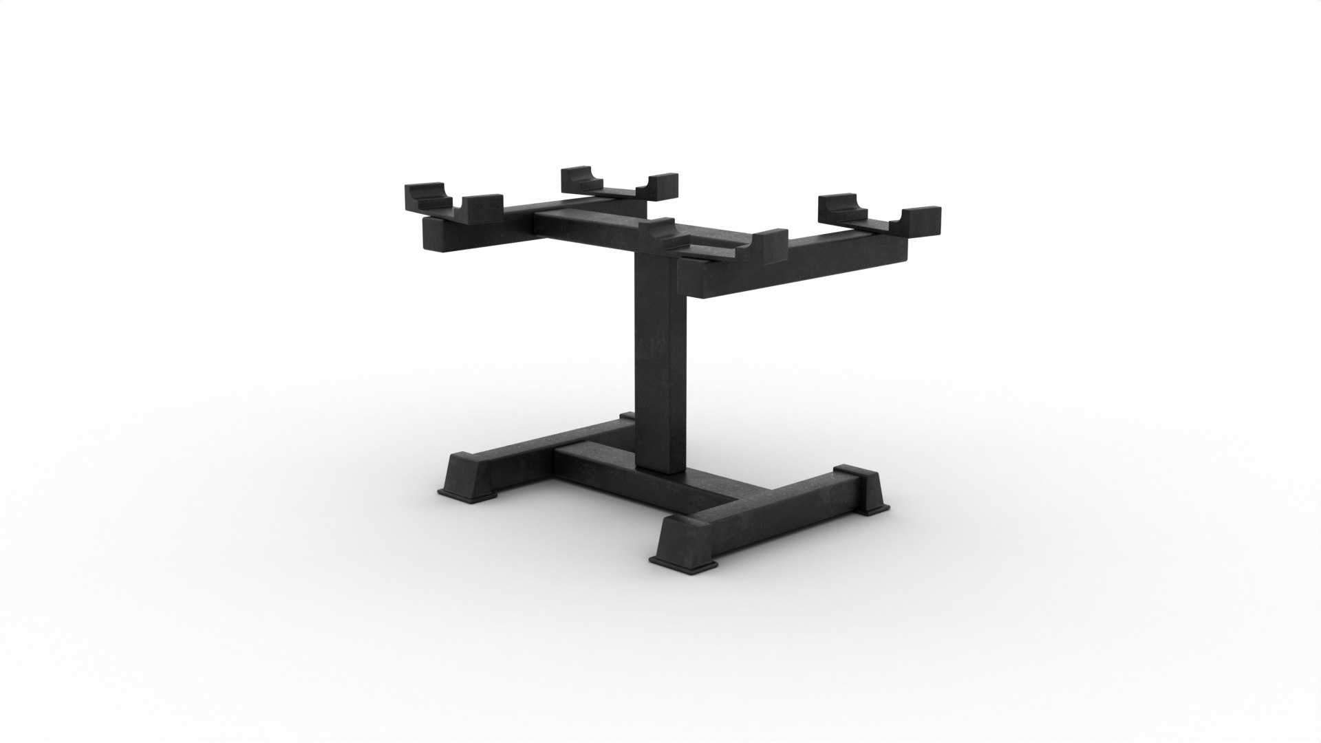 Adjustable Dumbbell Rack 3D Model - TurboSquid 2208724