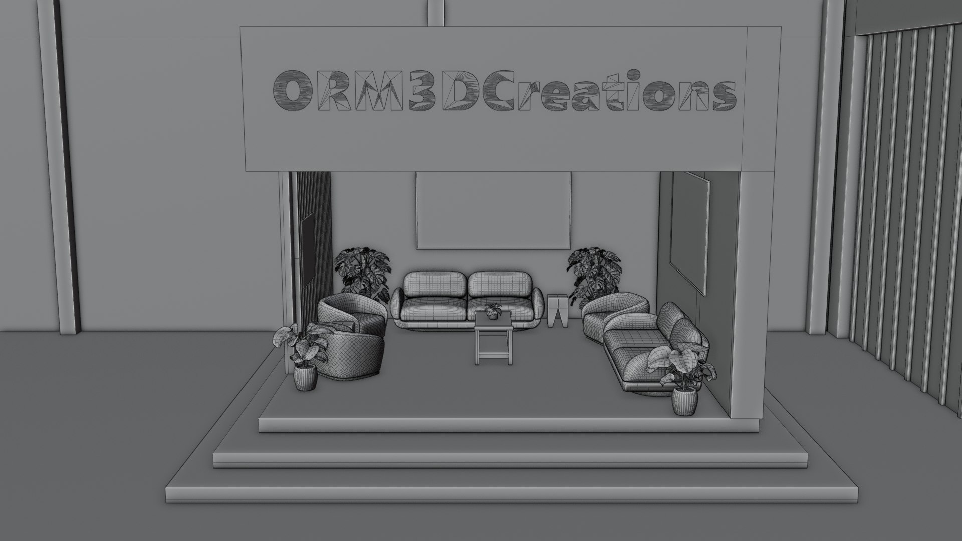 3D Modular Exhibition Booth High-Poly 3D Trade Show Stand 3D Model Model - TurboSquid 2407819