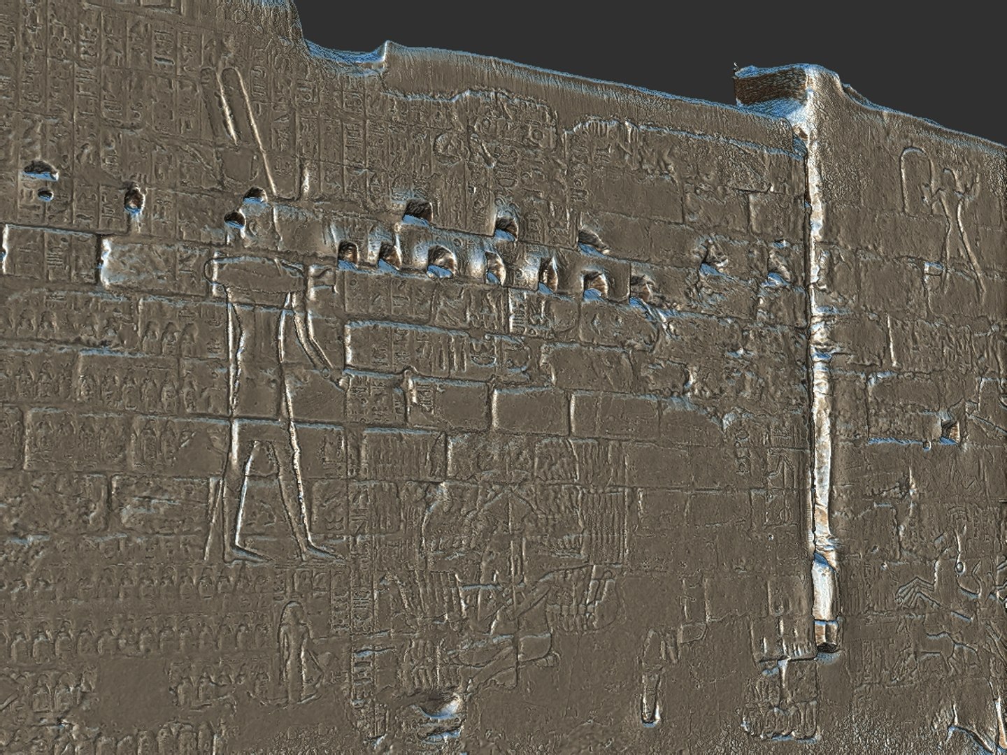 3D Temple Wall - TurboSquid 1518118