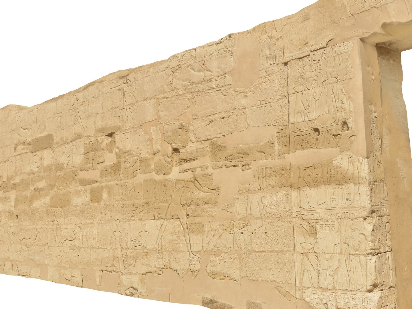 3D Temple Wall - TurboSquid 1518118