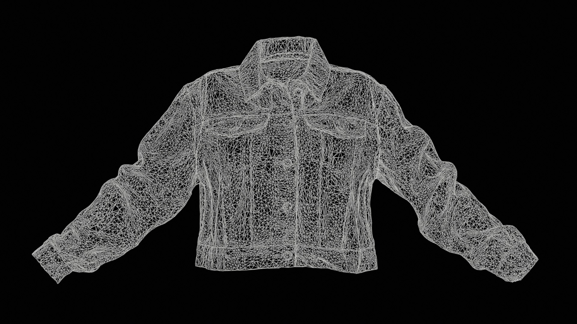 3D Grey Checkered Jacket Remastered - TurboSquid 2361396