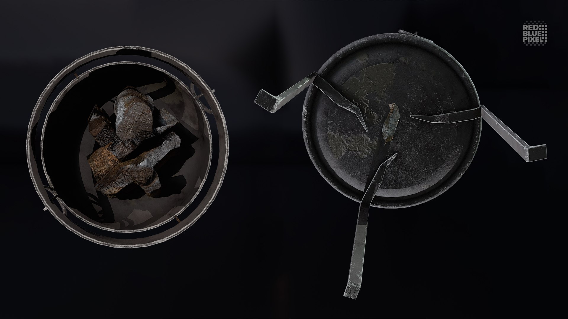 3D Pathway Fire 02 - TurboSquid 2306579