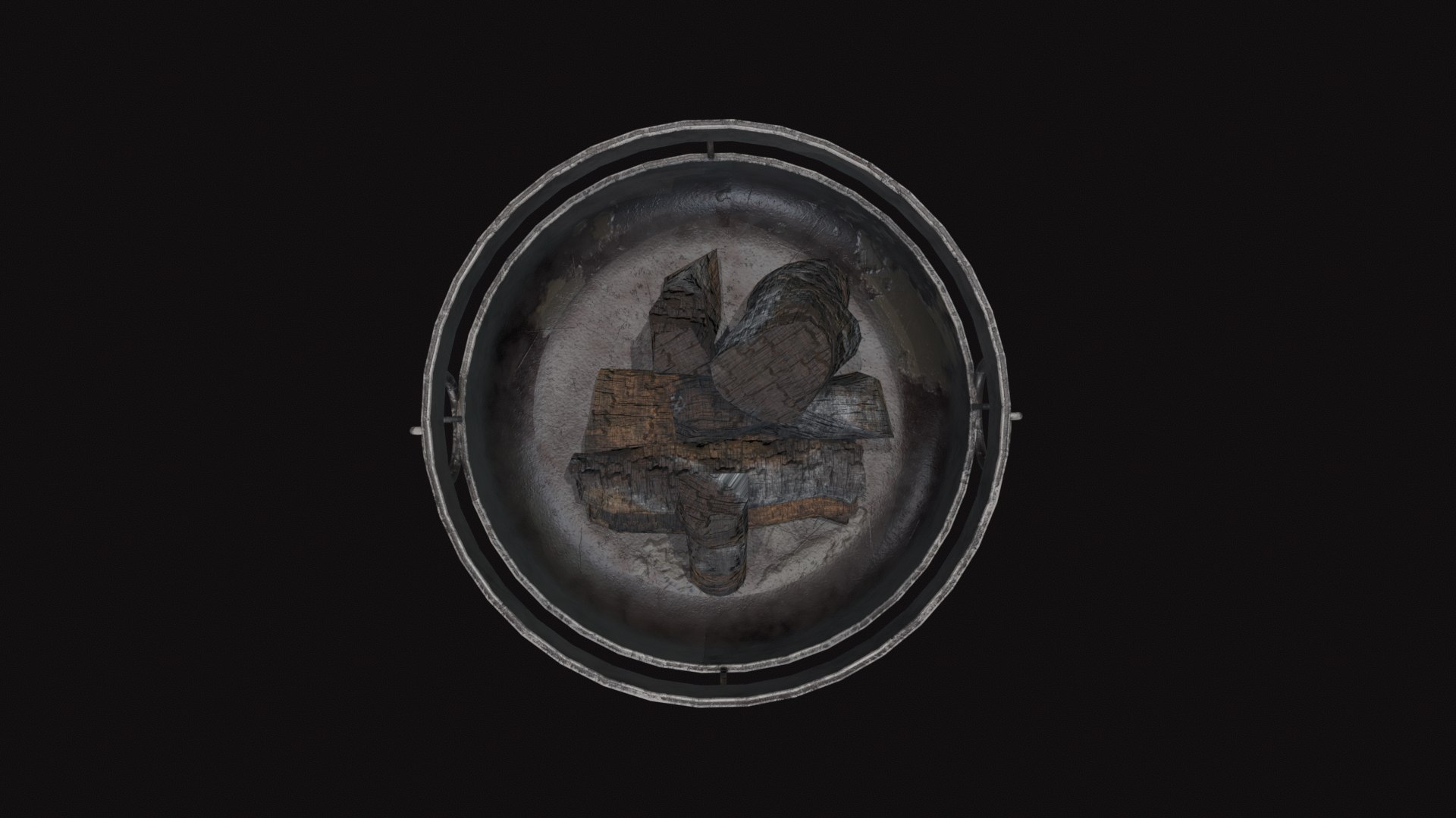 3D Pathway Fire 02 - TurboSquid 2306579