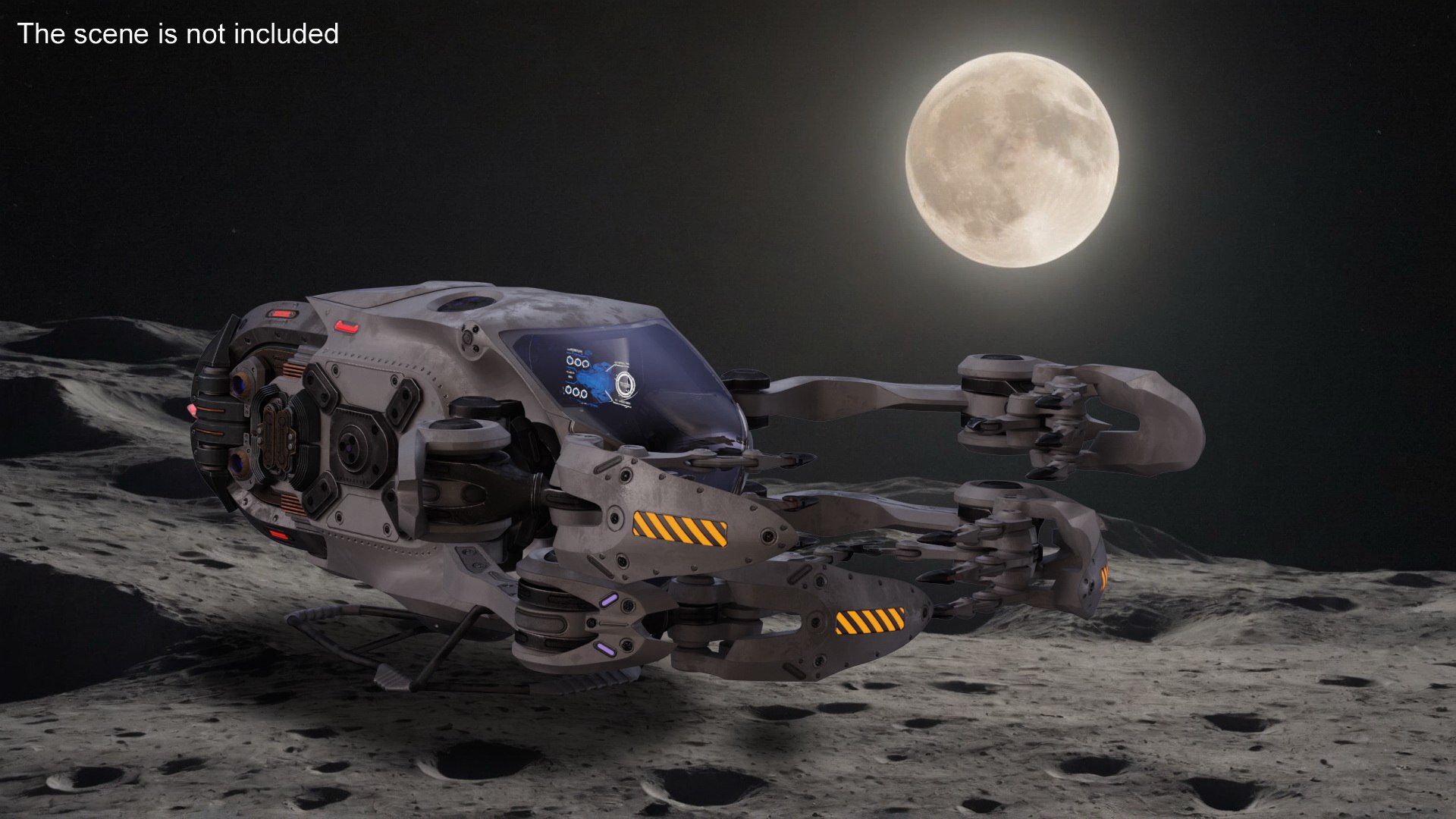 3D Sci Fi Space Loader Model - TurboSquid 2307502