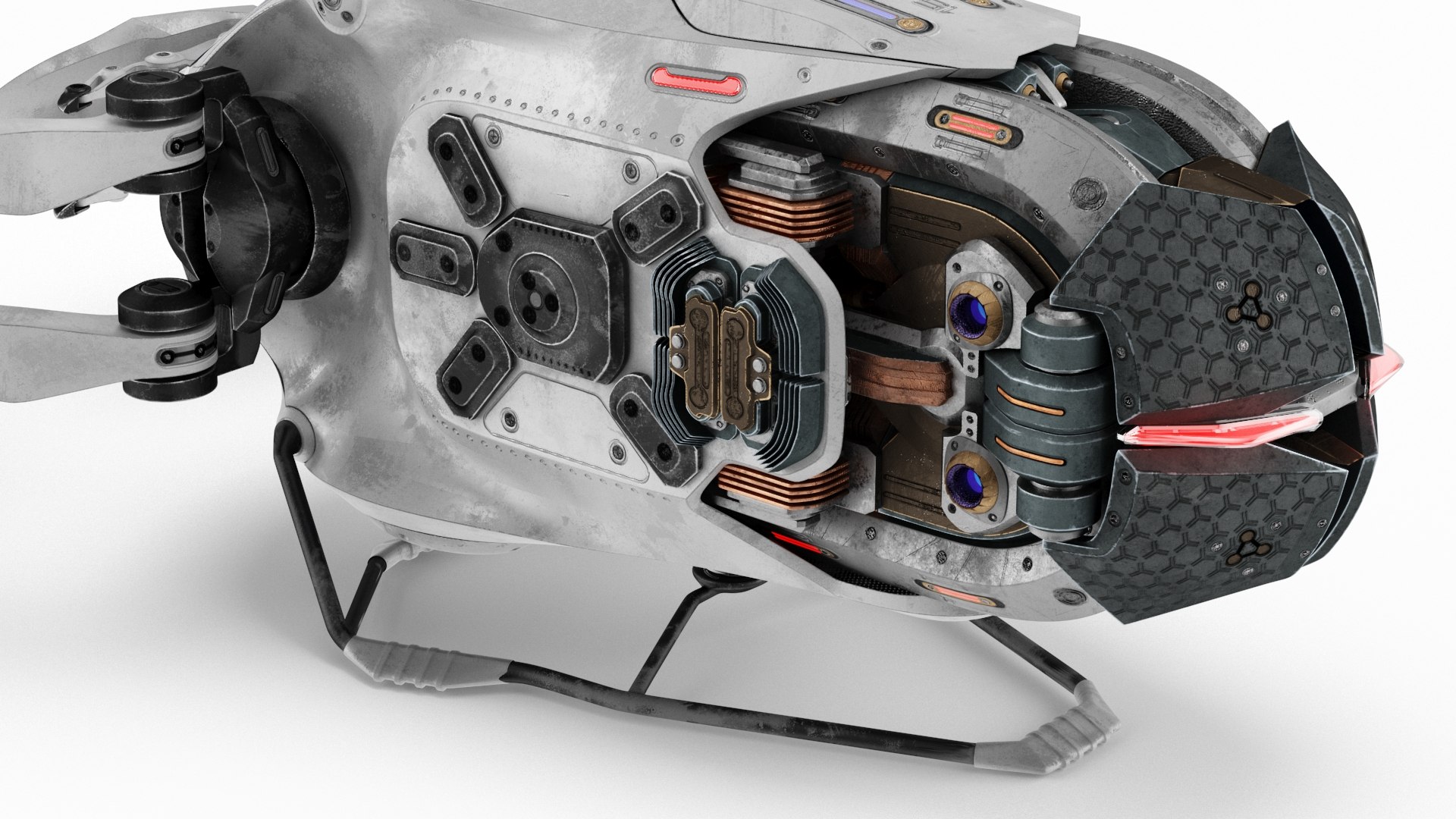 3D Sci Fi Space Loader Model - TurboSquid 2307502