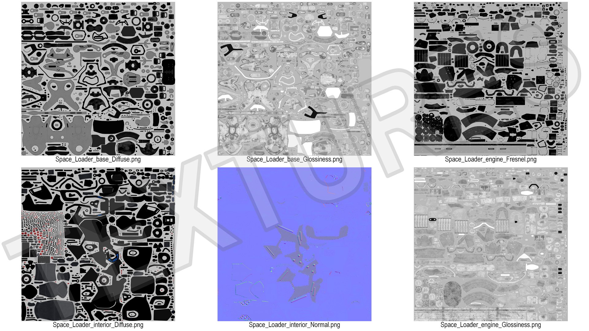 3D Sci Fi Space Loader Model - TurboSquid 2307502