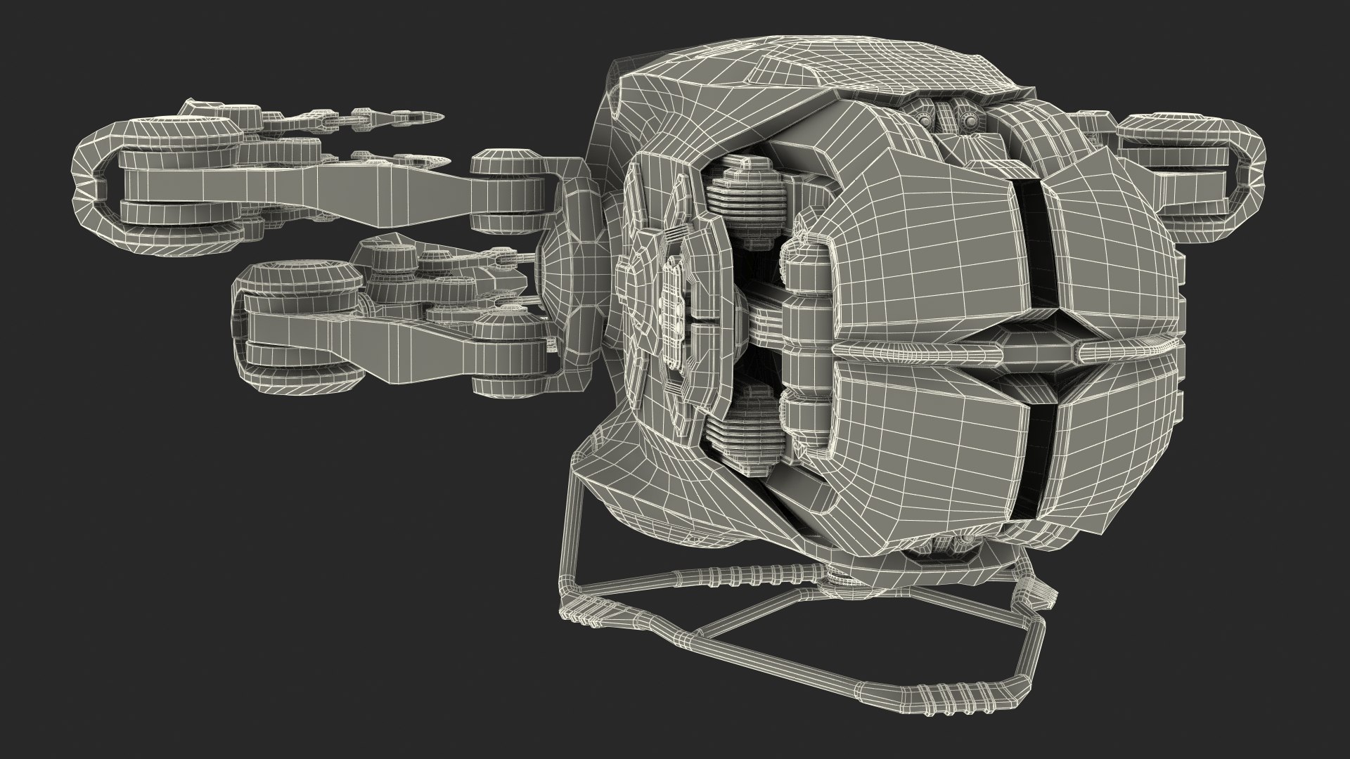 3D Sci Fi Space Loader Model - TurboSquid 2307502