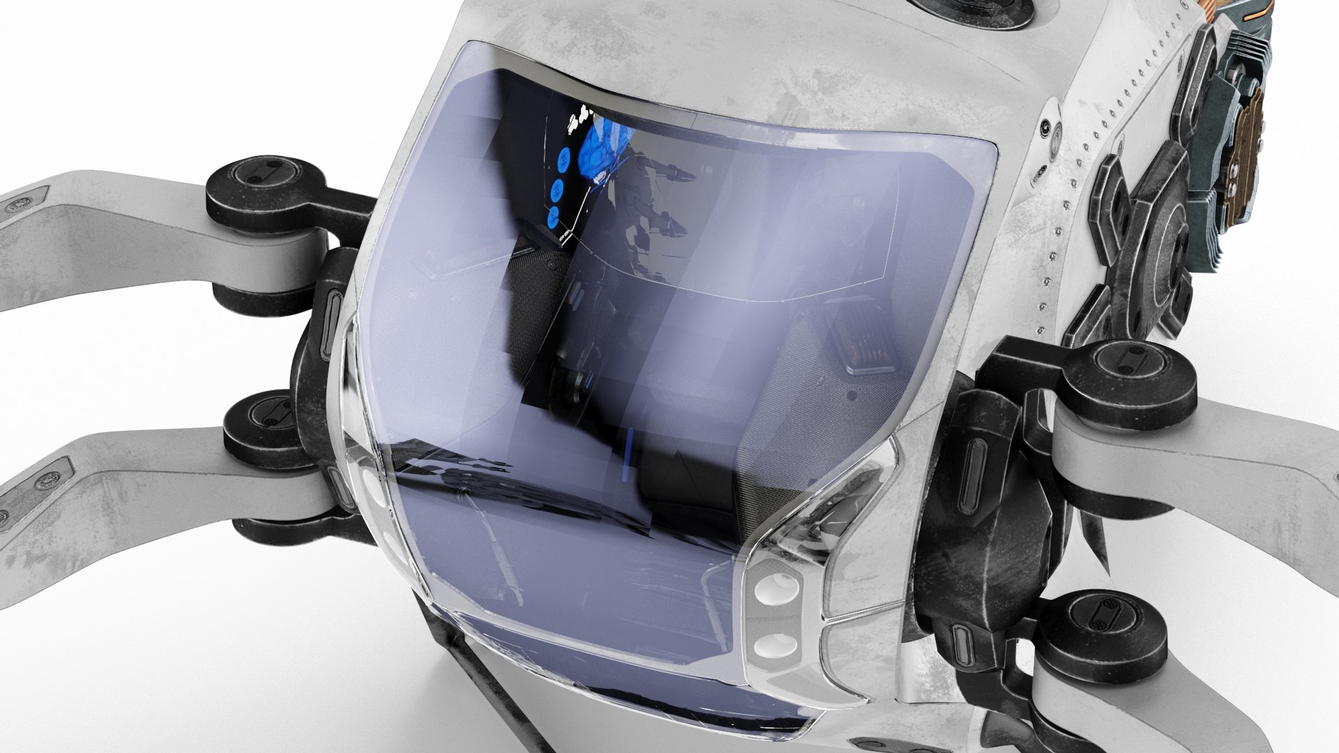 3D Sci Fi Space Loader Model - TurboSquid 2307502