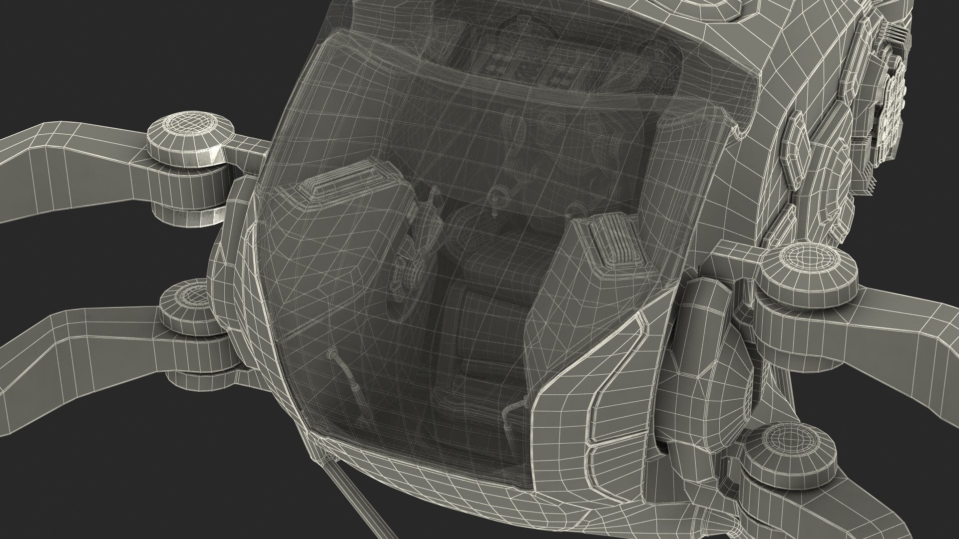 3D Sci Fi Space Loader Model - TurboSquid 2307502