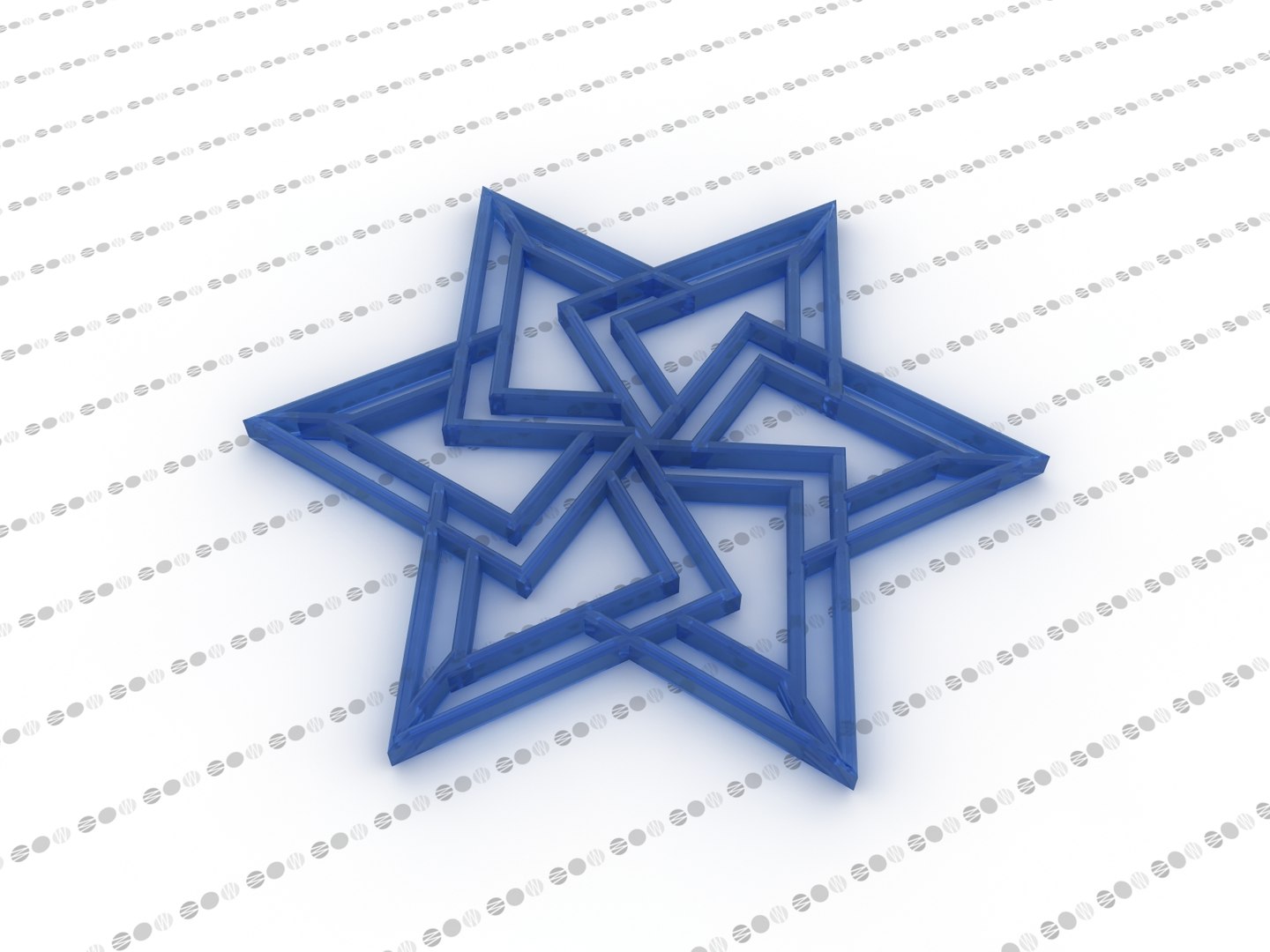 3D Star David Model - TurboSquid 1429475