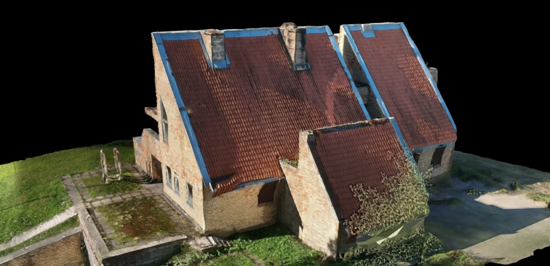 Soviet Brick Building 3D Model - TurboSquid 1630187