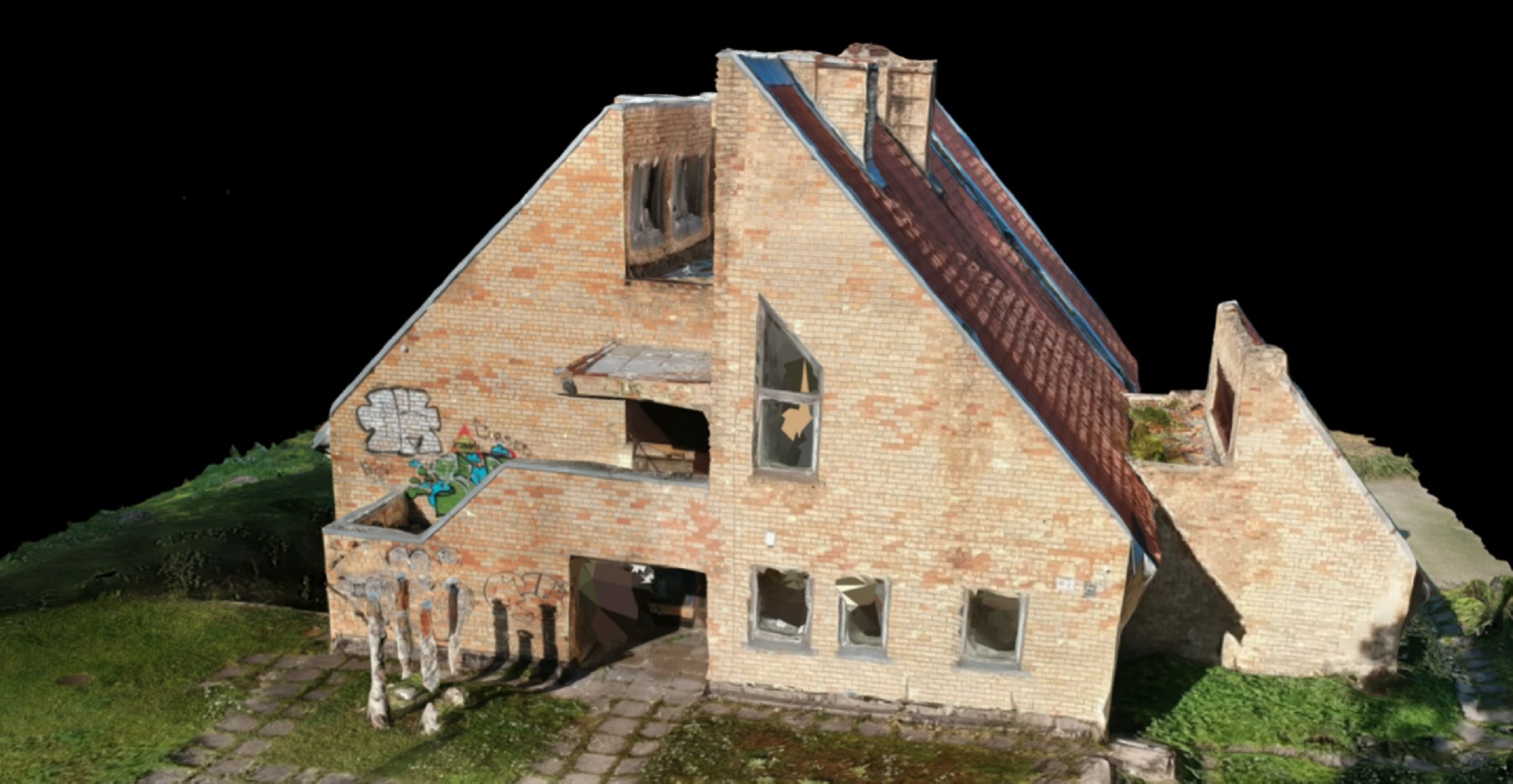 Soviet Brick Building 3D Model - TurboSquid 1630187