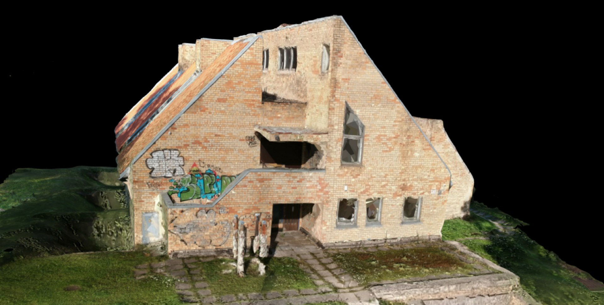 Soviet Brick Building 3D Model - TurboSquid 1630187