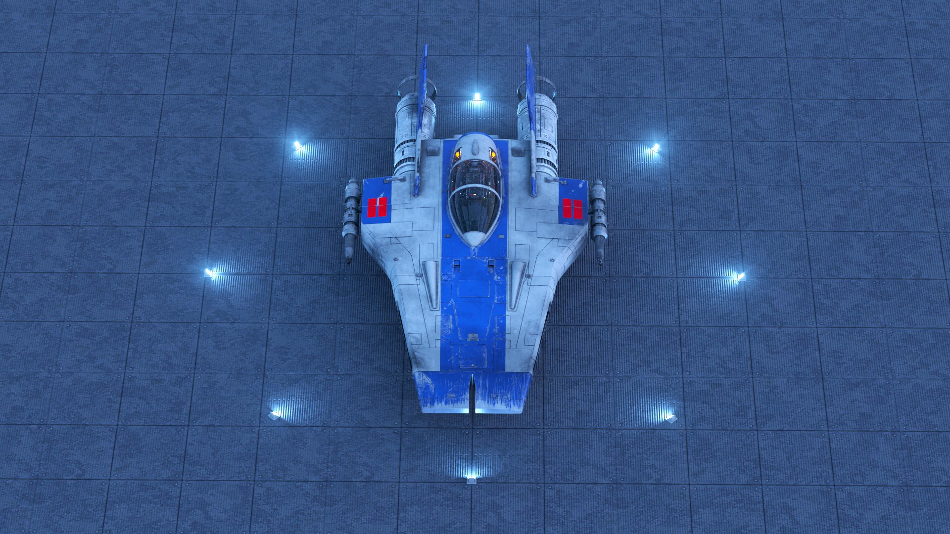 Rz-2 a-wing 3D model - TurboSquid 1547439