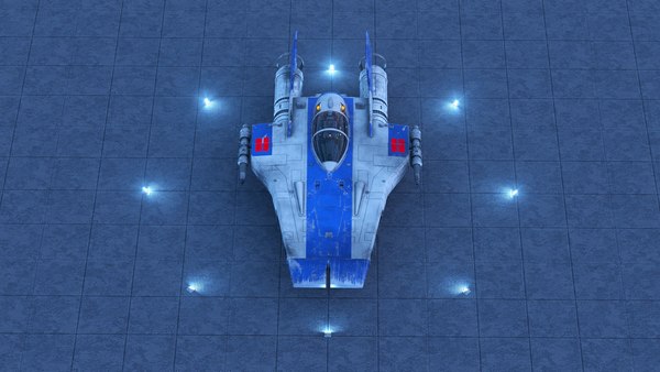 Rz-2 a-wing 3D model - TurboSquid 1547439