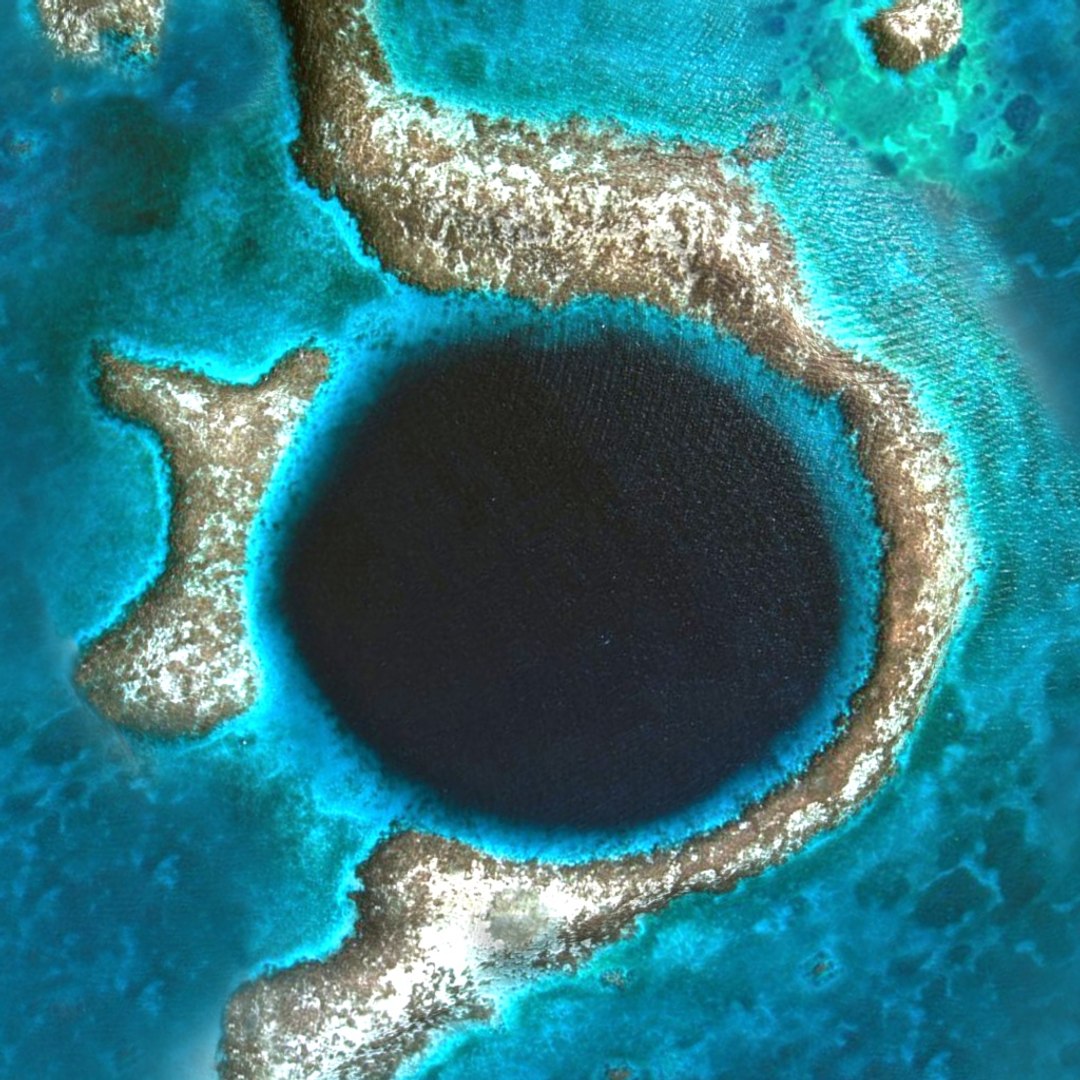 3D Blue Sinkhole - TurboSquid 1187853