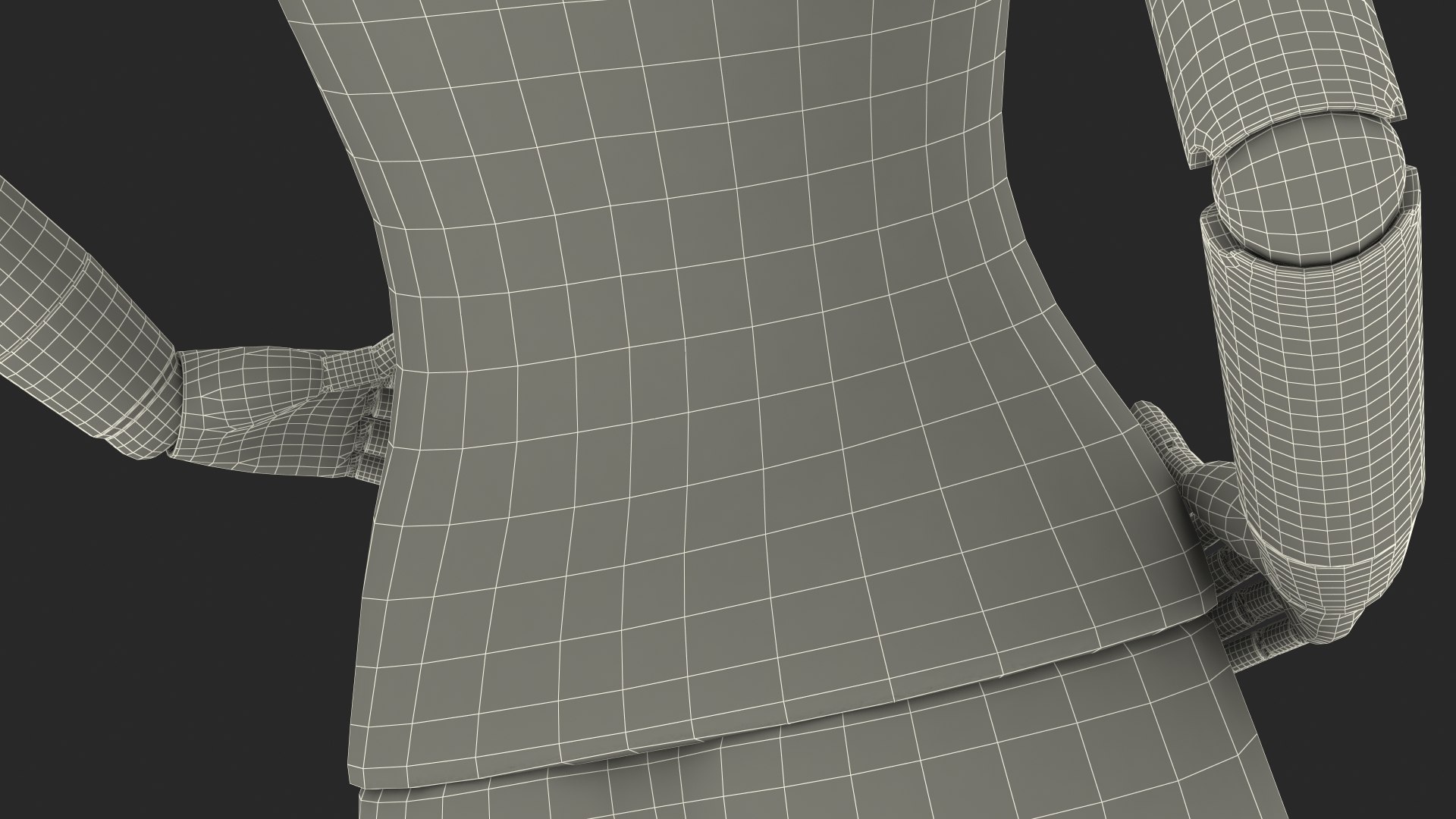 3D Flexible Female Mannequin Standing Pose - TurboSquid 1845189