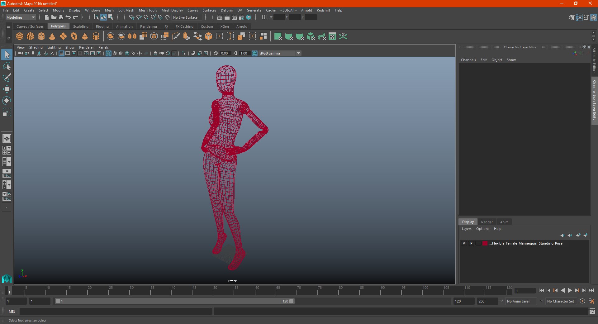 3D Flexible Female Mannequin Standing Pose - TurboSquid 1845189